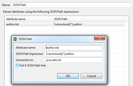 Retrieve Attributes With JSON Path