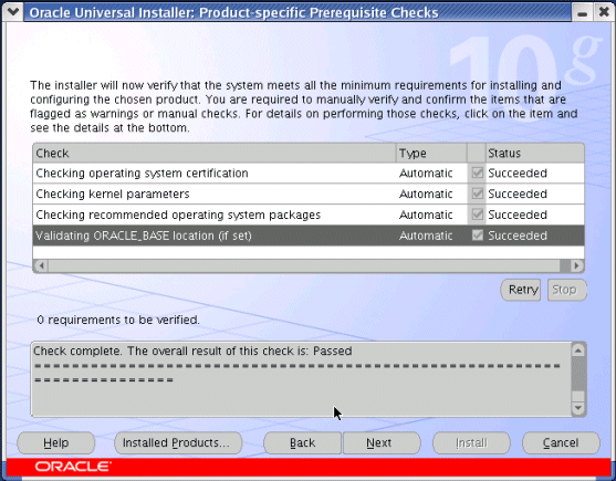 2 Quick Installation of Oracle Content DB and Supporting Components
