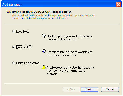 RPAS ODBC/JDBC Driver