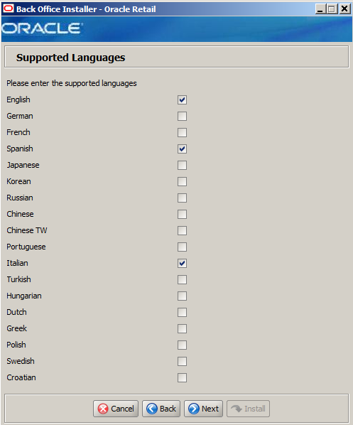 Appendix: Installer Windows