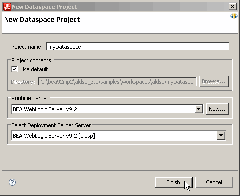 Create Your First Data Services