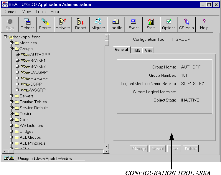 Chapter 4: Using the Configuration Tool