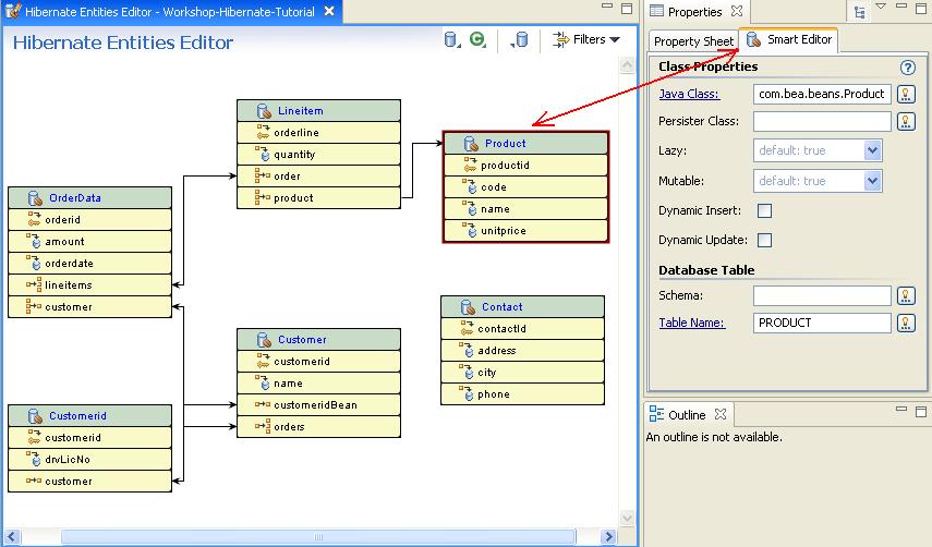 Hibernate Tutorial Managing Persistent Entities With Entities Editor