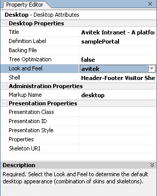 Creating Look & Feel Files