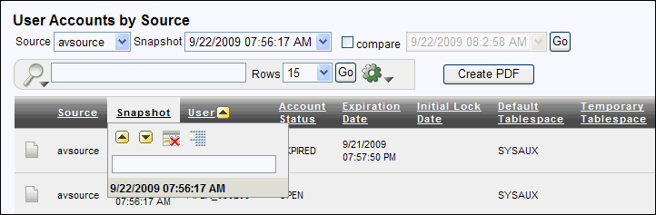 Using Oracle Audit Vault Reports