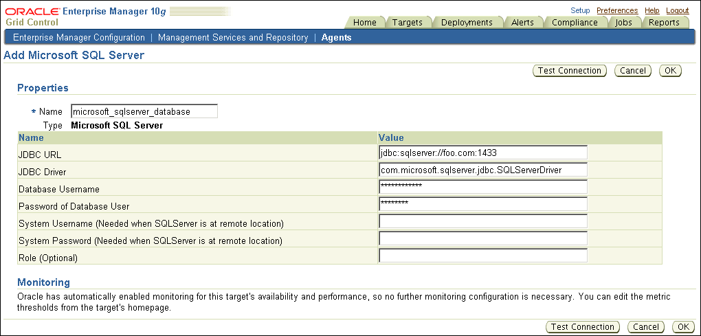 Oracle Enterprise Manager System Monitoring Plug-inインストレーション・ガイド for ...