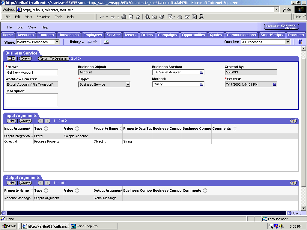 A Using Siebel Workflows