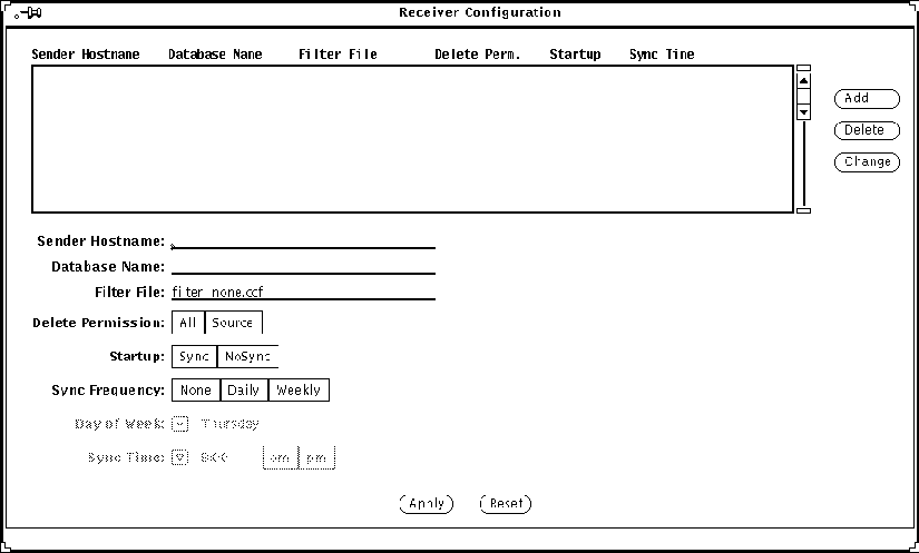 Using the Configuration Tool