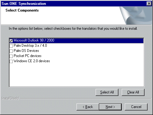 Sun ONE Communications Servers