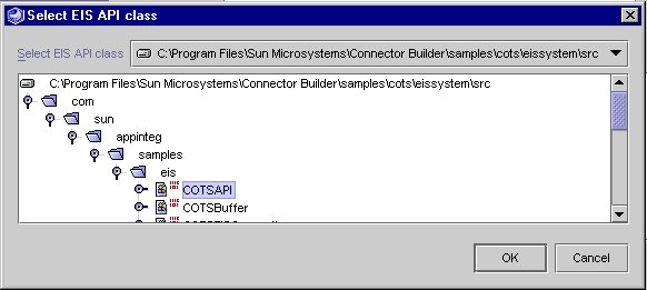 Sun ONE Connector Builder 2.0 Developer's Guide: Creating the Resource ...