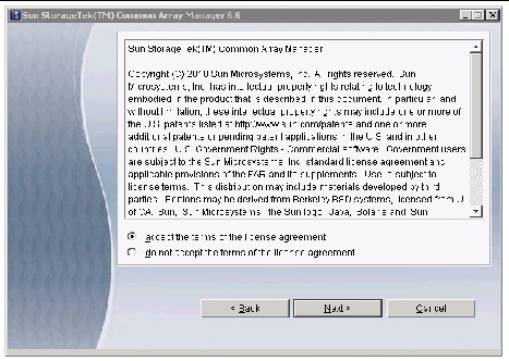 Installing the Common Array Manager Software