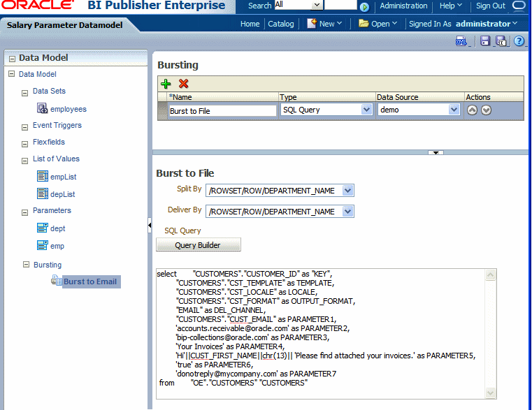 Oracle Fusion Middleware Data Modeling Guide For Oracle Business Intelligence Publisher