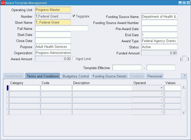 Oracle Grants Accounting User Guide