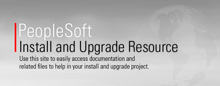 PeopleSoft Install Upgrade