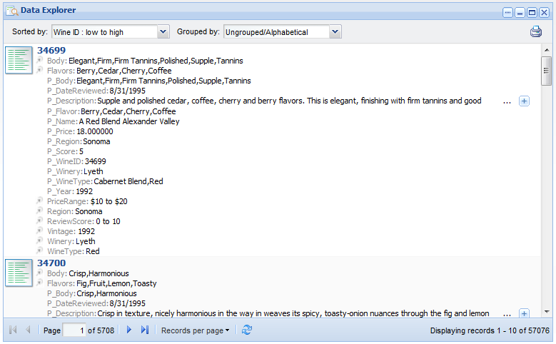 Displaying Endeca records with Latitude Studio