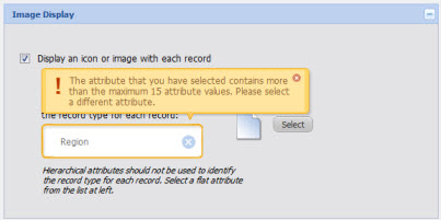 Configuring the images to display next to each Results List record