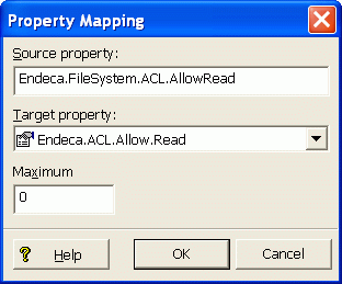 Configuring the property mapper