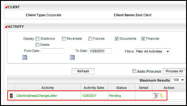 Address Change Letter