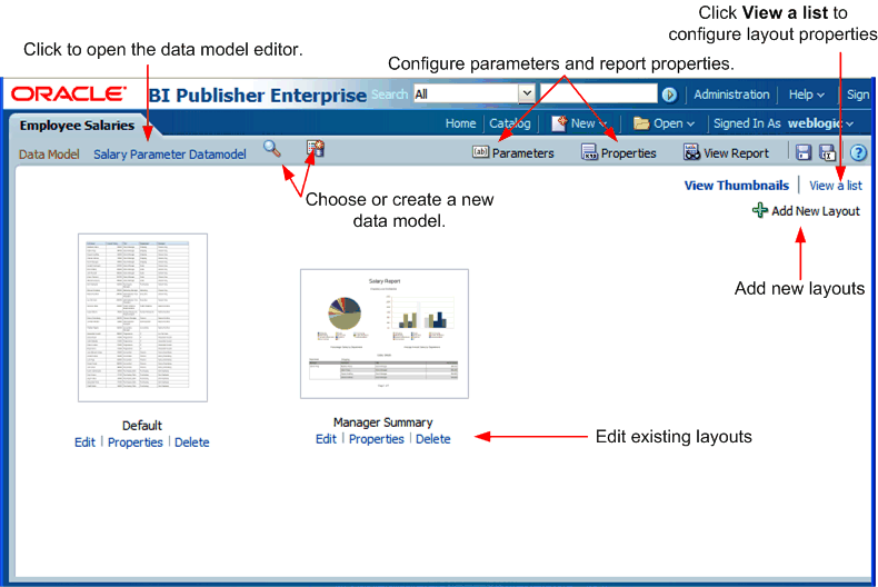 Creating And Editing Reports 11g Release 1 1111