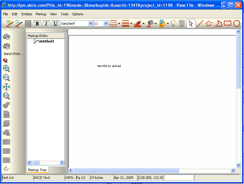 View comments, markups, and file attachments on comments