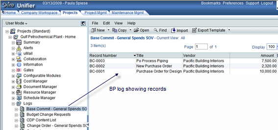 About Business Process Logs