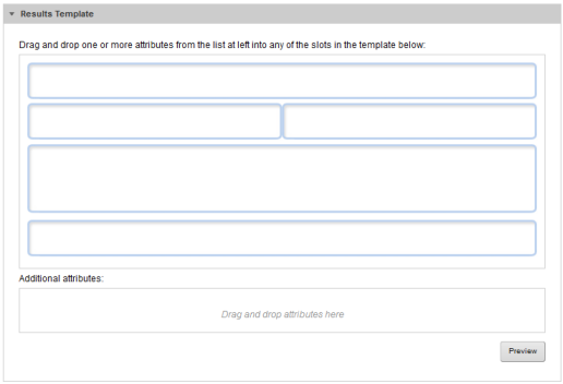 About the Results Template for the Results List