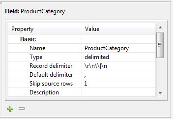 Specifying multiple record delimiters