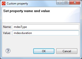 Creating mdexType Custom properties