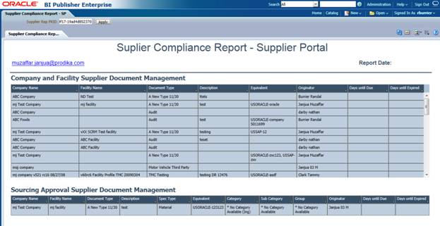 Oracle Agile Product Lifecycle Management for Process Reporting Guide