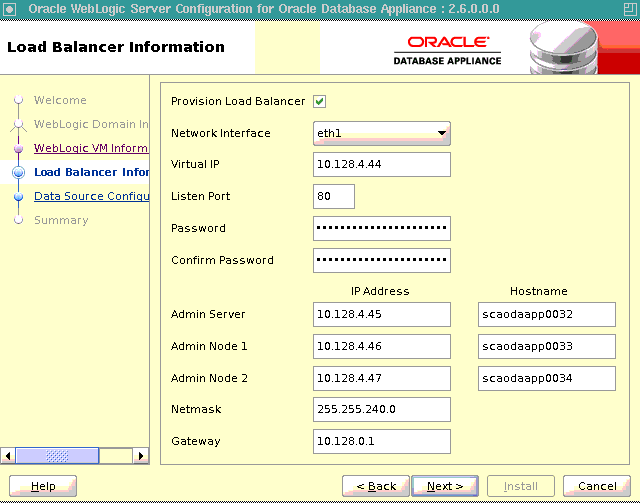 インストールと構成
