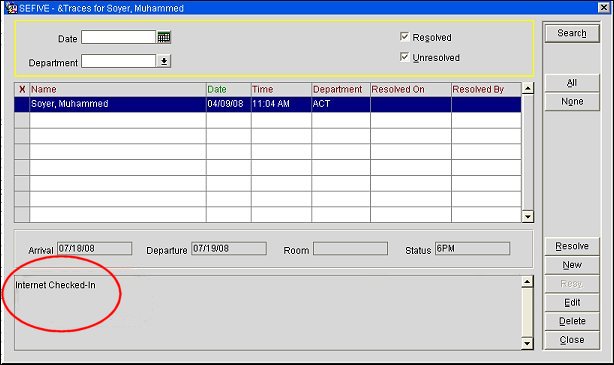 Internet Pre-Check In Configuration and Process Flow