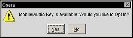 Key Opt-In Option
