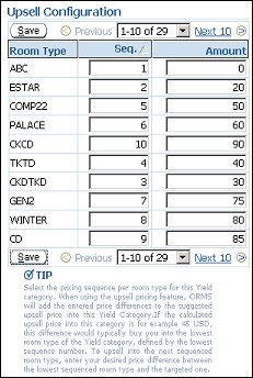 Configuration Tab Yield Category