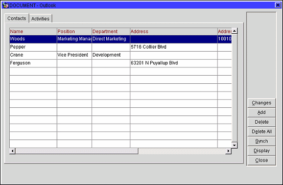 Using OPERA - Outlook Integration