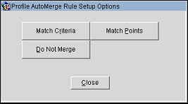 Profile Auto Match Rules Configuration