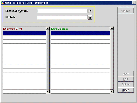 Configuring Business Events for SpaSoft
