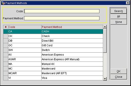 OPERA Kiosk Application Settings
