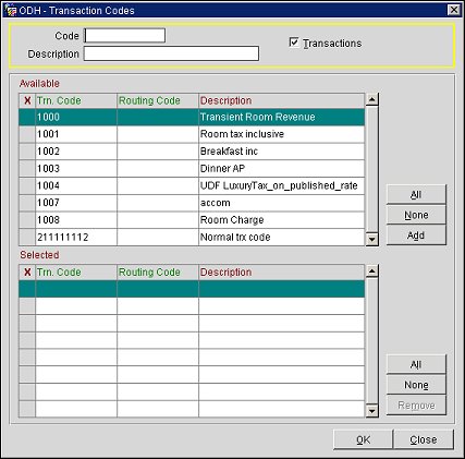 Defining and Managing Comp Routing Codes