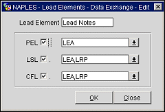Lead Display Setup: Lead Elements - Data Exchange