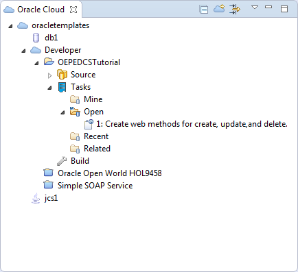 OEPE Tutorials - Developing Applications with OEPE and ODCS