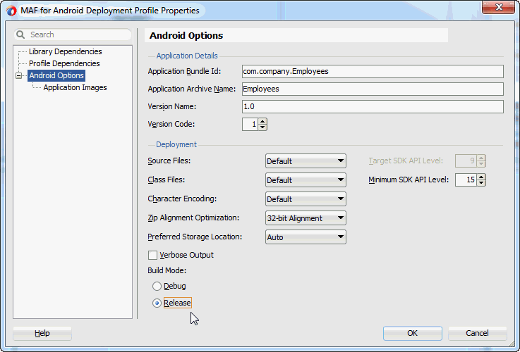 Oracle JDeveloper 12c チュートリアル - Oracle Mobile Application Frameworkを使用したモバイル・アプリケーションの構築