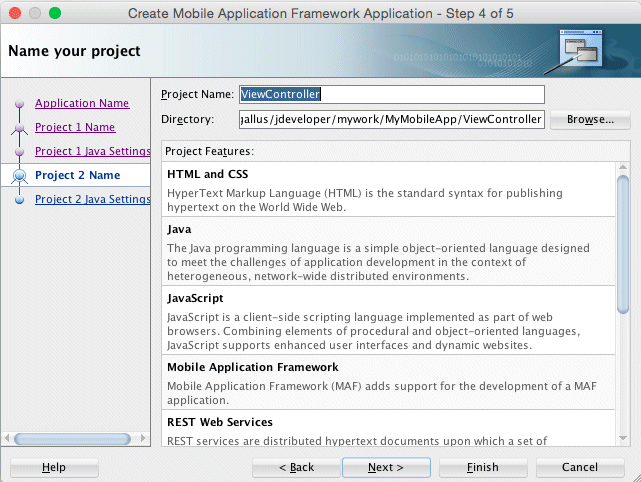 Oracle JDeveloper 12c (12.1.3) チュートリアル - Mobile Application Frameworkの設定