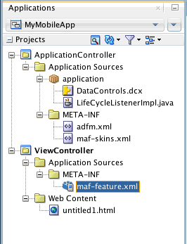 Oracle JDeveloper 12c (12.1.3) チュートリアル - Mobile Application Frameworkの設定
