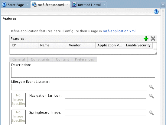 Oracle JDeveloper 12c (12.1.3) チュートリアル - Mobile Application Frameworkの設定