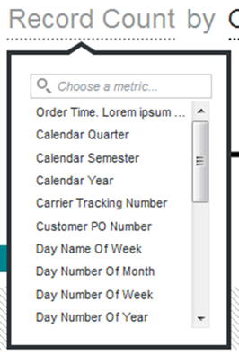 Adding and editing metric timelines