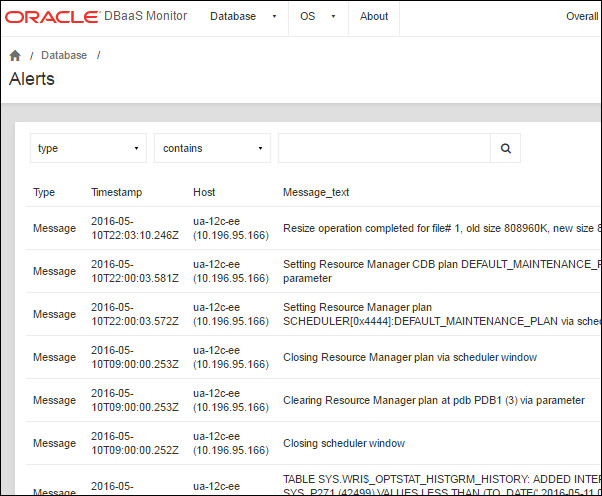 Oracle Database Cloud Service (DBaaS)クイック・スタート
