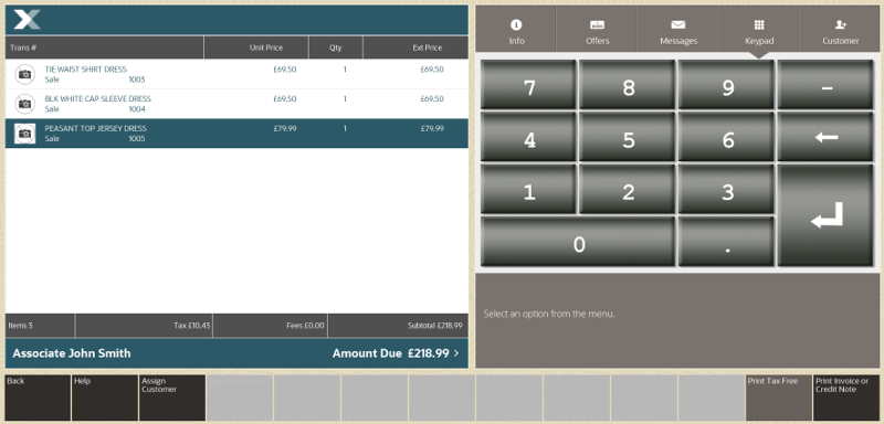 Tax Free Invoices