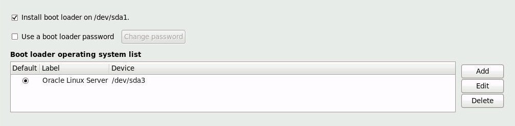 로컬 또는 원격 매체를 사용하여 수동으로 Oracle Linux 66 Os 설치 Linux 운영 체제용 Oracle® Server X5 4 설치 설명서