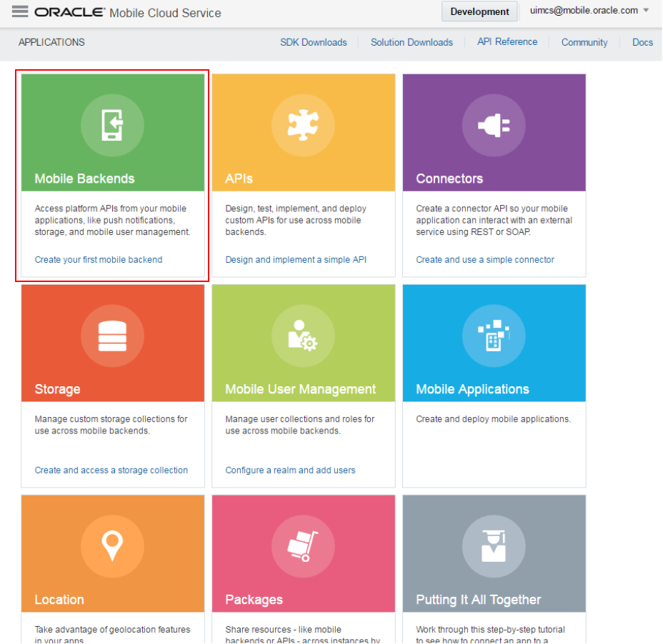 MAX Prerequisites: Import and examine the MCS component definitions