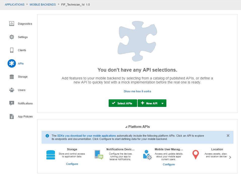 Develop a Mobile Cloud Service mobile backend and custom API